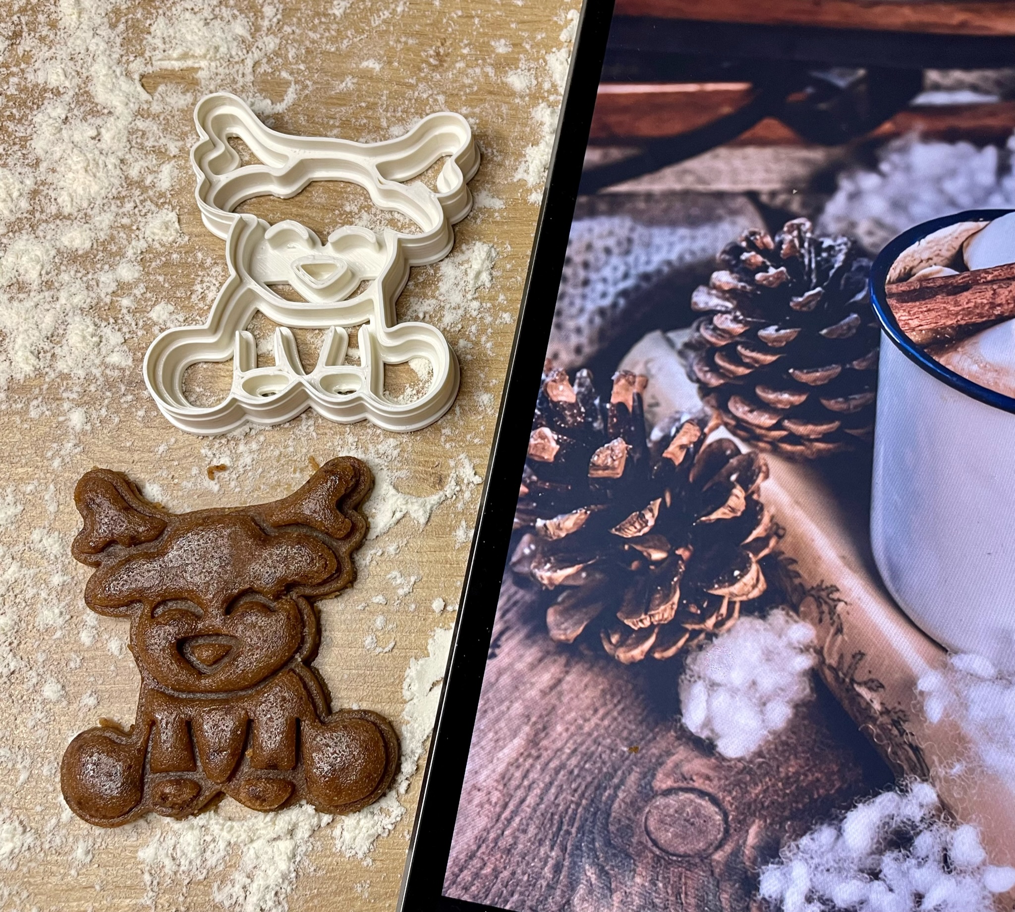 Rénszarvas – Sütiformák